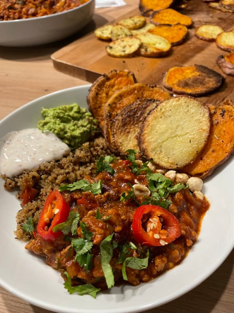 Chicken chilli con carne - The Foodie Footballer - Online Health Coach